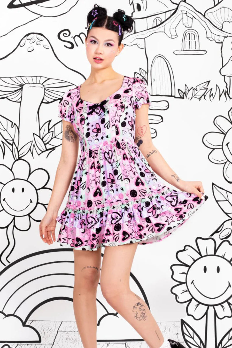 Hell Bunny X Smiley® Robbie Dress – Captain Jellyfish