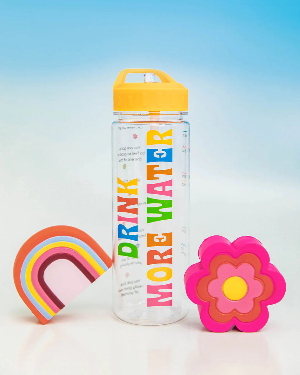 Bando UK | Drink More Water Bottle | Colourful, Kitsch Bottle – Captain ...