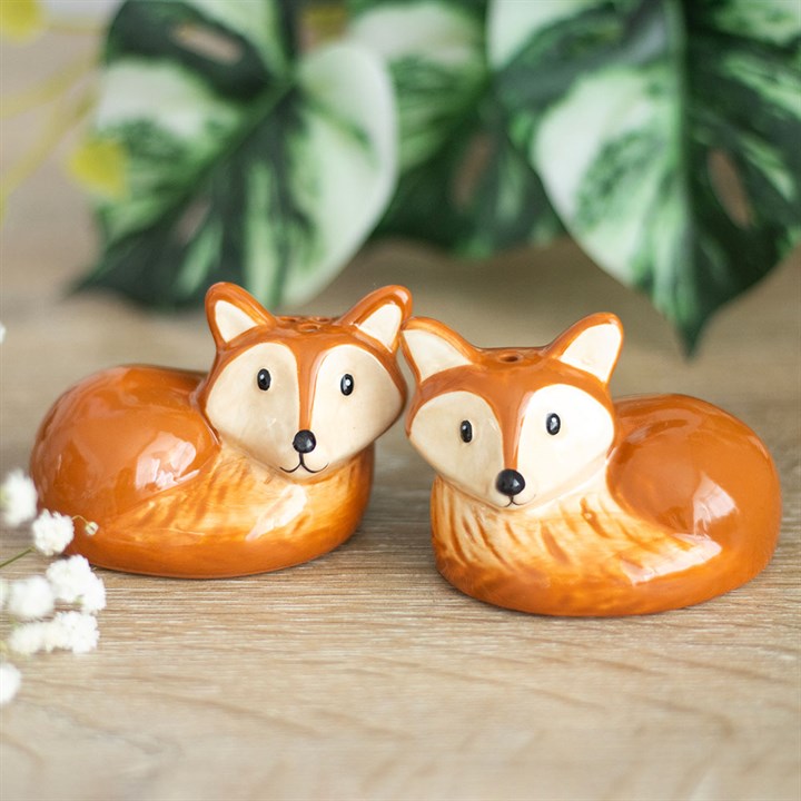 Fox Shaped Salt & Pepper Pots – Captain Jellyfish