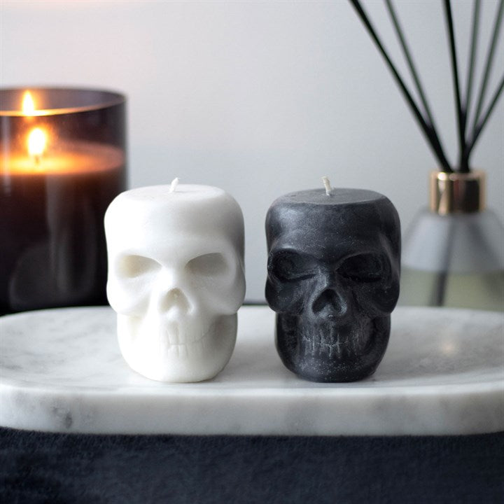 Skull Shaped Opium & White Sage Candles – Captain Jellyfish