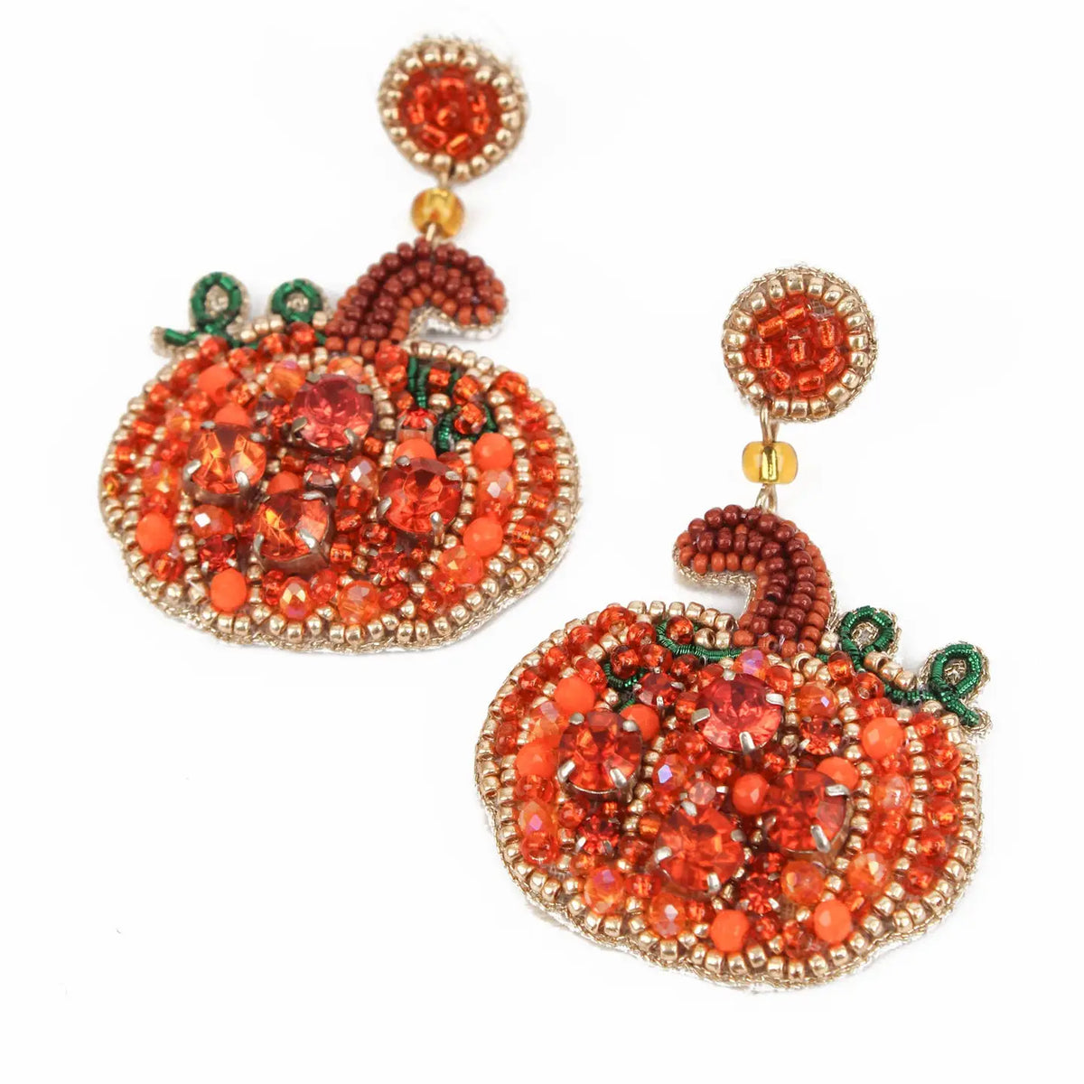 My Doris Orange Pumpkin Earrings – Captain Jellyfish